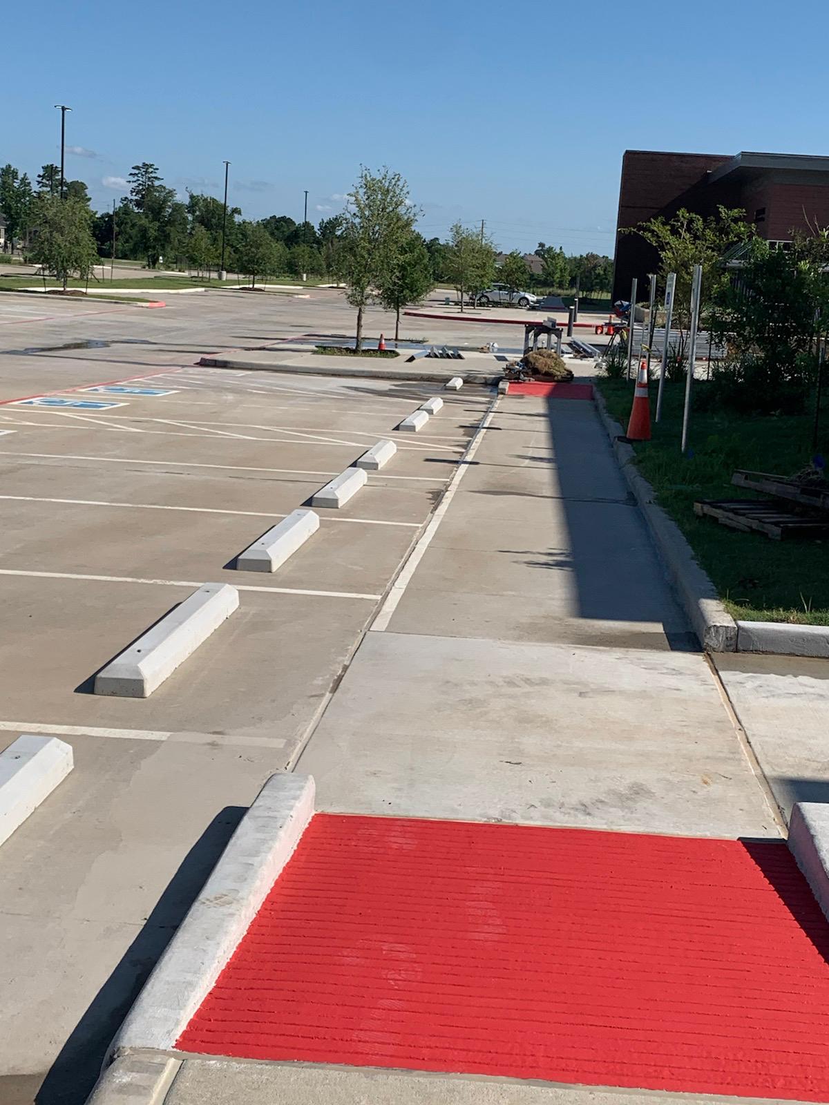 Professional Wheel Stop Installation in tx